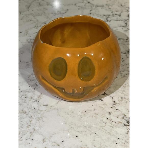 Mccoy | Other | Mccoy Pottery Pumpkin Limited Edition Jack O Lantern ...